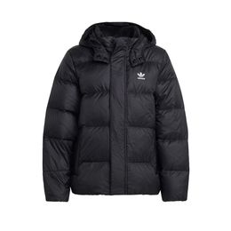 adidas originals Jacke 'Adicolor' Jungen Gr&ouml;&szlig;e 134 schwarz / wei&szlig;