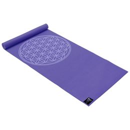 YOGISTAR.COM Yogamatte 'Basic Flower Of Life' Damen Gr&ouml;&szlig;e 7 lila