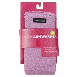 YOGISTAR.COM Yoga Armw&auml;rmer Damen Gr&ouml;&szlig;e One Size pink