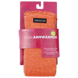 YOGISTAR.COM Yoga Armw&auml;rmer Damen Gr&ouml;&szlig;e One Size orange