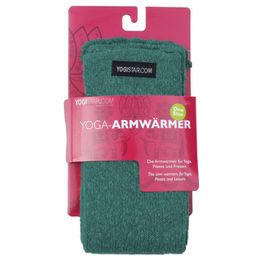 YOGISTAR.COM Arm Warmer female Green size One Size