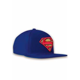 logoshirt Cap 'DC Superman' Damen Gr&ouml;&szlig;e 55/60 navy / gelb / rot