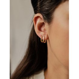 Hey Happiness Earrings 'Ellipse' female Gold size One Size