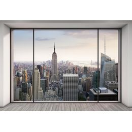 Komar Fototapete "Papier Fototapete - Penthouse - Gr&ouml;&szlig;e 368 x 254 cm", B/L: 3,68m, Rollen: 1, bunt, Schlafzimmer, Tapeten