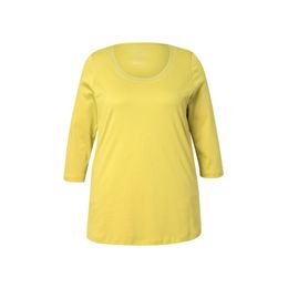 Ulla Popken Shirt Damen Gr&ouml;&szlig;e L/XL dunkelgelb