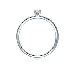 Trilani Ring Damen Gr&ouml;&szlig;e 58 silber