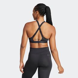 adidas Performance Sport-BH 'Tirdreact' Damen Gr&ouml;&szlig;e L schwarz / wei&szlig;