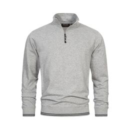 INDICODE Jeans Sweatshirt 'Nate' Herren Gr&ouml;&szlig;e XL grau