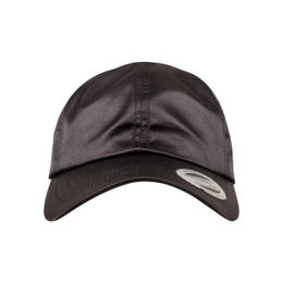 Flexfit Flex Cap "Flexfit Unisex Low Profile Satin Cap"schwarz, unifarben, 100% Polyester, Caps