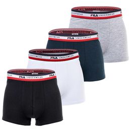 Fila Boxershorts Herren Gr&ouml;&szlig;e L dunkelblau / grau / rot / schwarz / wei&szlig;