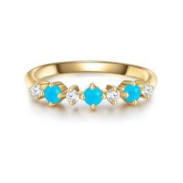 Glanzst&uuml;cke M&uuml;nchen Glanzst&uuml;cke M&uuml;nchen Ring Damen Gr&ouml;&szlig;e 50 blau / goldgelb