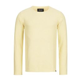 INDICODE Jeans Sweater 'Loakim' male Yellow size M