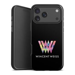 DeinDesign iPhone 17 Pro Max Handy Panzer Handyh&uuml;lle robuste Outdoor H&uuml;lle Schutzh&uuml;lle gl&auml;nzend Official Licensed Product Wincent Weiss Music Tough Case