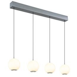 Globo LIGHTING H&auml;ngeleuchte "SIMMONS", H: 150cm, 1 Stk.grau matt, Wohnzimmer, Leuchten, H&auml;ngelampe Esszimmer-Leuchte Esstischleuchte Wohnzimmer