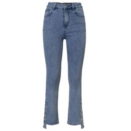 Influencer Jeans female Blue size 34