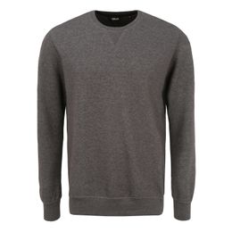 !Solid SOLID Herren Longpullover "Sweatshirt SDTemet", grau, Gr. S, Obermaterial: 85% Baumwolle CO. 15% Polyester PES., Sweatshirts