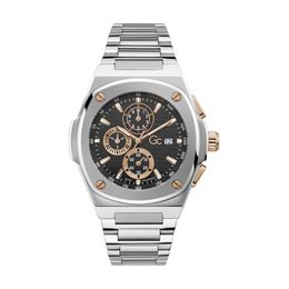 Gc Analog Watch male Silver size One Size