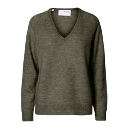 Selected Pullover 'Lulu' Damen Gr&ouml;&szlig;e S oliv