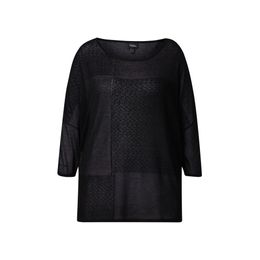 Ulla Popken Oversized Sweater female Black size 54-56