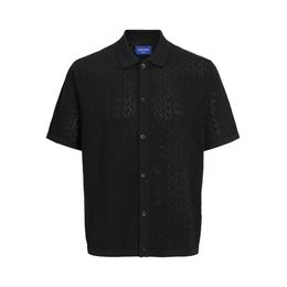Jack & Jones Jack & Jones Button Up Shirt 'JORTYLER' male Black size XXL