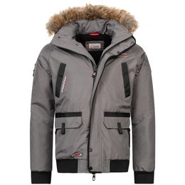 Arctic Seven Winterjacke 'Arthuro' Herren Gr&ouml;&szlig;e XXXL grau / rot / schwarz / wei&szlig;