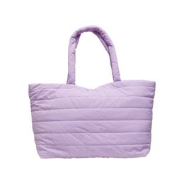 Urban Classics Damen Umh&auml;ngetasche "Urban Classics Unisex Padded Tote Bag"lila, 100% Polyamid, unifarben, Taschen