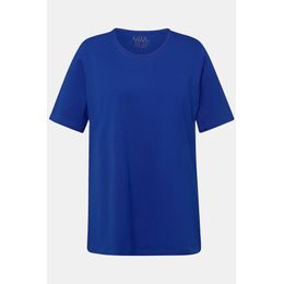 Ulla Popken Shirt Damen Gr&ouml;&szlig;e M/L kobaltblau