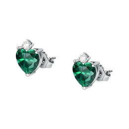 MORELLATO Earrings female Green, Silver size One Size