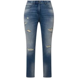 Ulla Popken Jeans Damen Gr&ouml;&szlig;e 32/34 blue denim