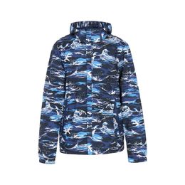 COSIMON Outdoorjacke Herren Gr&ouml;&szlig;e S blau / wei&szlig;