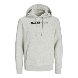 Jack & Jones JACK & JONES Sweatshirt Herren Gr&ouml;&szlig;e L schwarz / wei&szlig;meliert