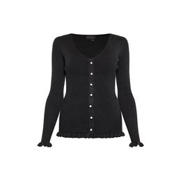 Naemi Knit Cardigan female Black size XXL