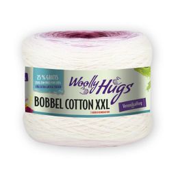Bobbel Cotton XXL von Woolly Hugs, Ros&eacute;/Bordeaux, aus Baumwolle