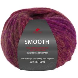Smooth von Pro Lana, Himbeer color, aus Wolle