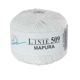 Linie 509 Mapura von ONline, Wei&szlig;, aus Baumwolle