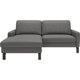 Ecksofa Home Affaire, B:194cm H:86cm T:164cmanthrazit, 100% Polyester, Wohnzimmer, Sofas, "Lecce, L-Form, Federkernpolsterung, Breite 194 cm", inkl.