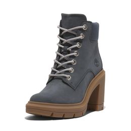 Timberland Damen Schn&uuml;rstiefelette "ALLINGTON HEIGHTSMID LACE UP BOOT", Gr. 41,5, blau, Leder, Schuhe, Winterschuhe, Winterstiefel, Schn&uuml;rboots,