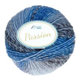 Passion von Rellana Garne, Blau, aus Schurwolle