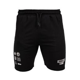 Gorilla Wear Shorts 'Lopez' Herren Gr&ouml;&szlig;e XXL schwarz / wei&szlig;