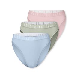 ELLE Panty ' High Leg - ELLE LOGO ' female Mixed colors size M