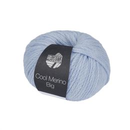 Cool Merino Big von Lana Grossa, Hellblau, aus Schurwolle