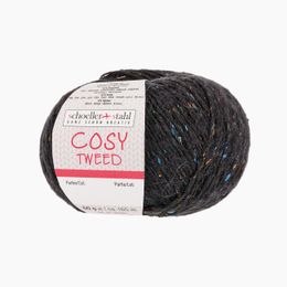 Cosy Tweed von Schoeller+Stahl, Schwarz, aus Polyacryl