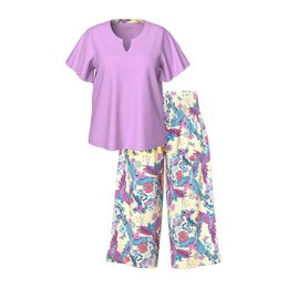 Ulla Popken Pajama female Purple size 58-60