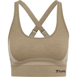 Hummel Sports Bra female Beige size M