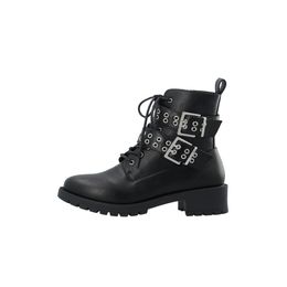 Bianco Lace-Up Ankle Boots 'PEARL' female Black size 40