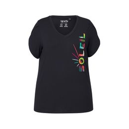 Ulla Popken Shirt female Black size 58-60