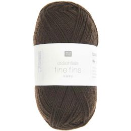 Essentials Fine Fine Merino von Rico Design, Schokolade, aus Schurwolle