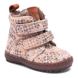 bisgaard Baby Lauflernschuh "storm lamb", Gr. 25rose flower, Leder, Schuhe, Babyschuh mit Lammfell, Gr&ouml;&szlig;enschablone zum Download
