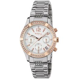 Breil Uhr 'C'est Chic' Damen Gr&ouml;&szlig;e One Size rosegold / silber / wei&szlig;