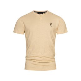 INDICODE JEANS T-Shirt 'Ansel' Herren Gr&ouml;&szlig;e XXL beige